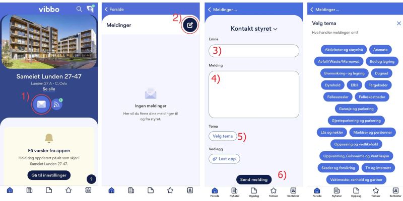 Se om du finner svar på spørsmålet ditt under "Tema" før du sender ...